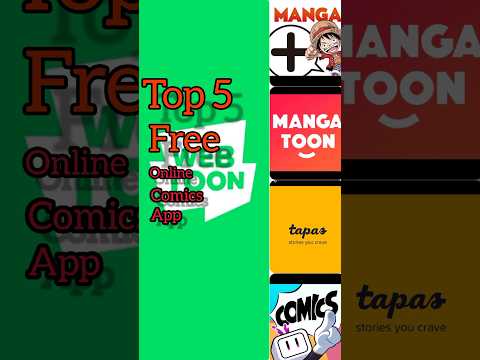 Top 5 Free online comics reading app. #comics #comicsonline #freecomics #shorts #top5 #ranking