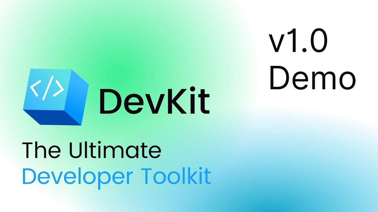 DevKit v1.0 Demo | The Ultimate Developer Toolkit