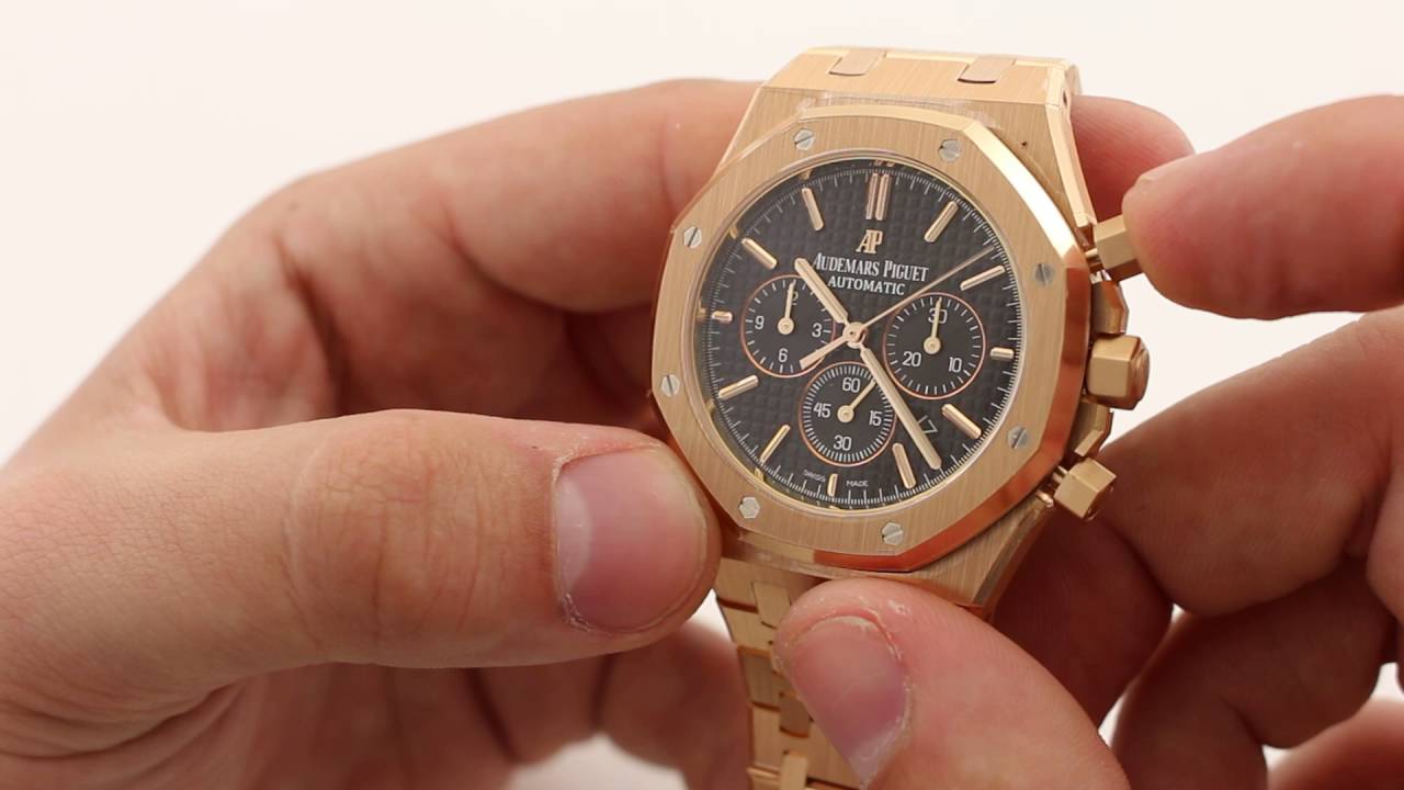 Audemars Piguet Royal Oak Chronograph 41mm 18k rose gold 26320OR Luxury Watch Review