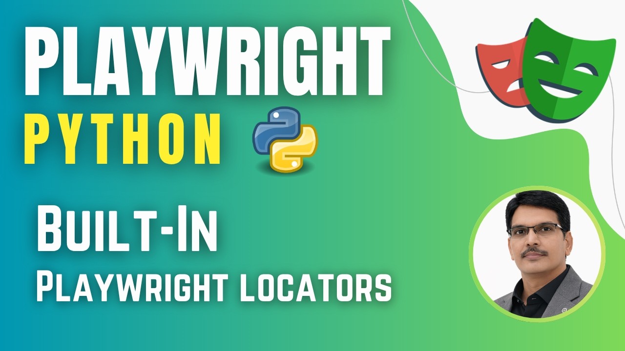 Playwright with Python & Pytest | Playwright Built-In Locators ( Session 2)