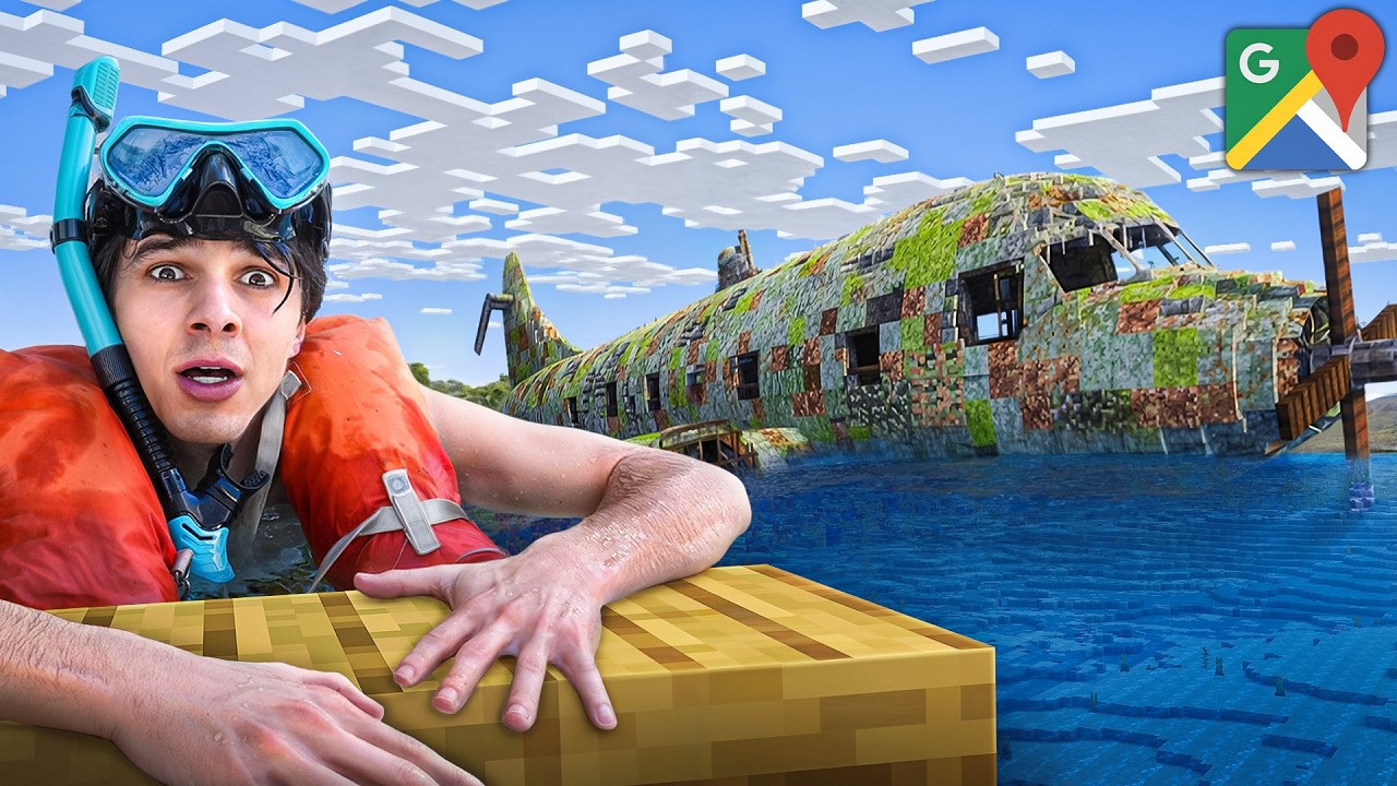 Exploring Dangerous Google Maps Locations In Minecraft!