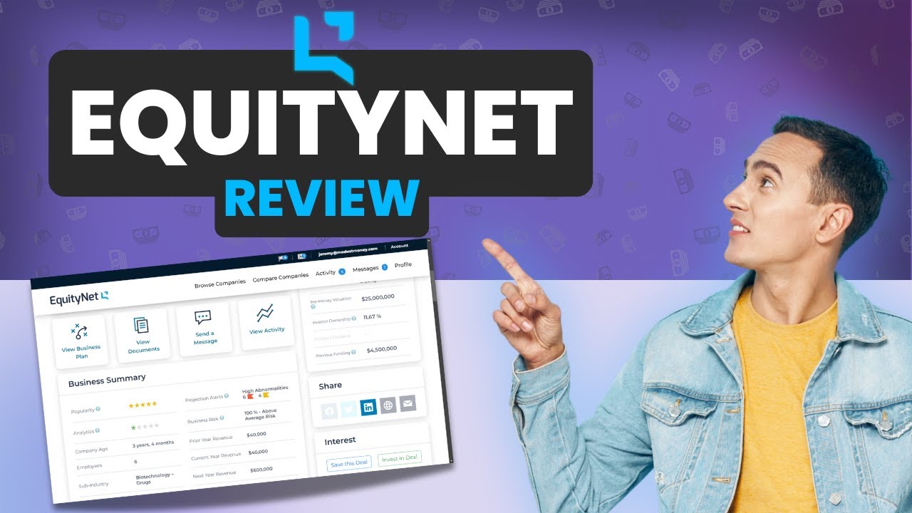 EquityNet Review: Top Crowdfunding Platform for Angel Investors & Venture Capitalists