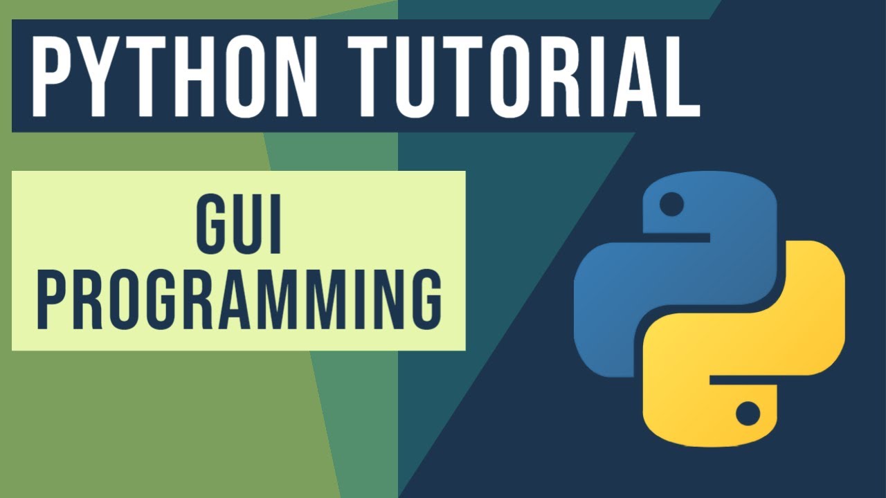 Python GUI Programming