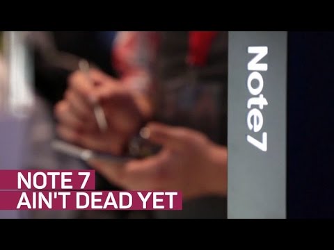 Samsung has plans to bring back the Note 7 (CNET News)