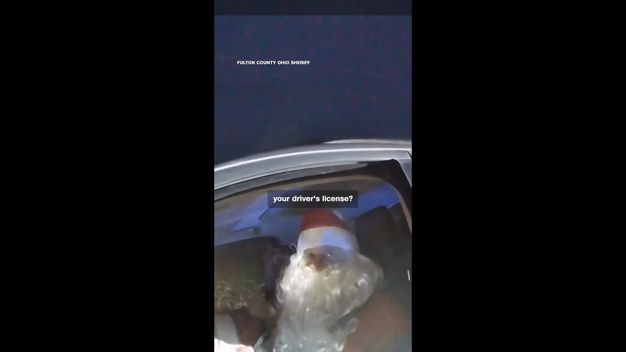 'Santa and wife’ pulled over for speeding