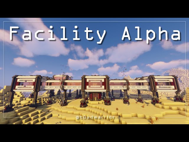 Facility Alpha Minecraft Map