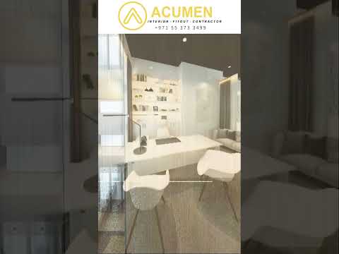 Office Interior Fit out In Dubai/Interior Design Companies In Dubai#office #shorts #trending #new
