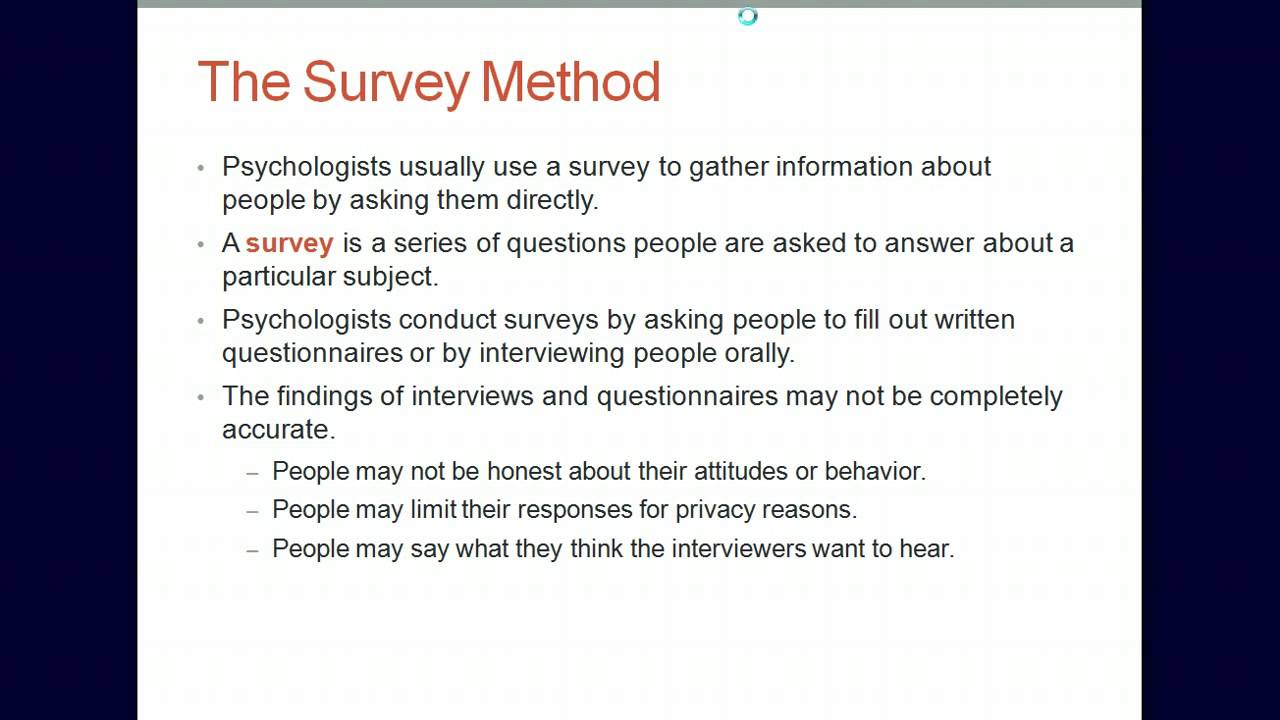 2-2: Surveys, Samples, and Populations