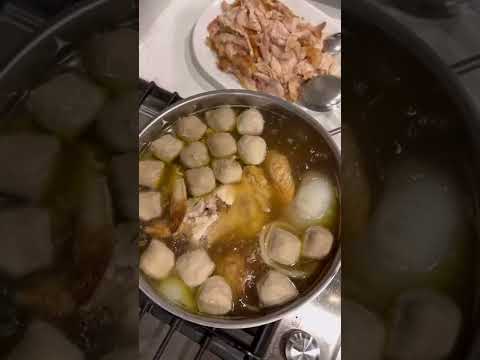 Rotisserie chicken pho aka Emergency Pho