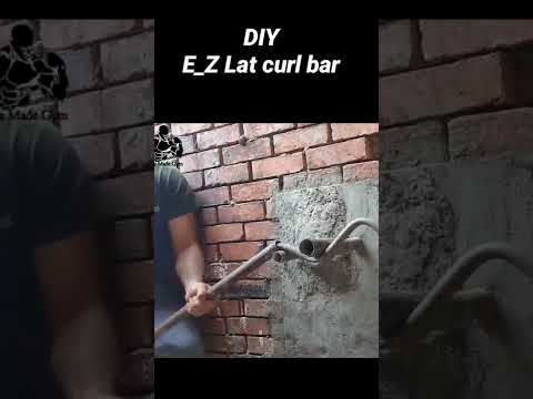 Home made E Z lat pull bar