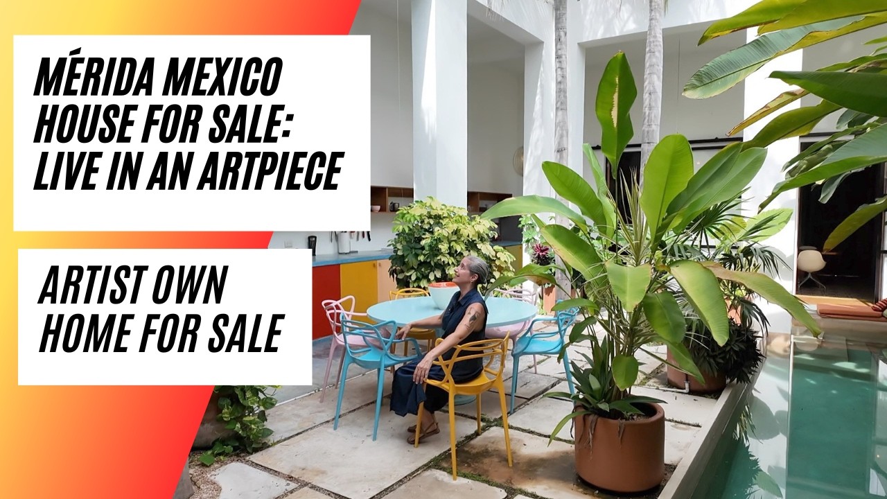 Mérida Mexico artist's own home for sale!