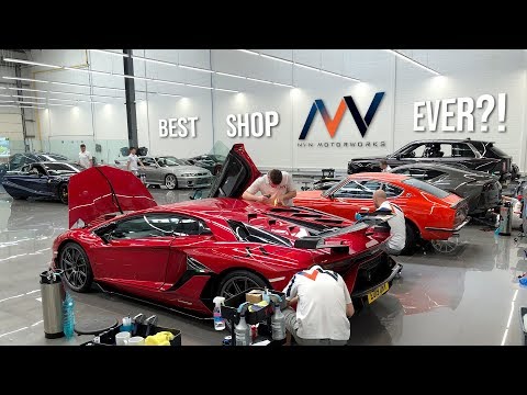 The MOST LUXURIOUS Detail Shop IN THE WORLD?! | A Tour of NVN London