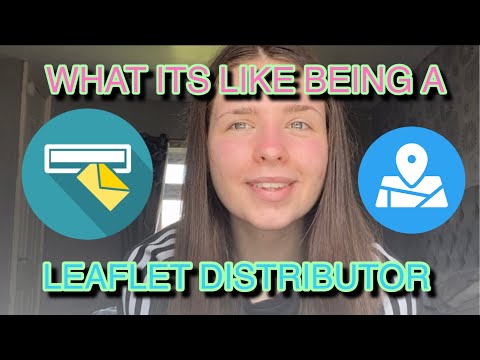 WHAT ITS LIKE BEING A LEAFLET DISTRIBUTOR UK 🇬🇧 (JOB)|| 2022