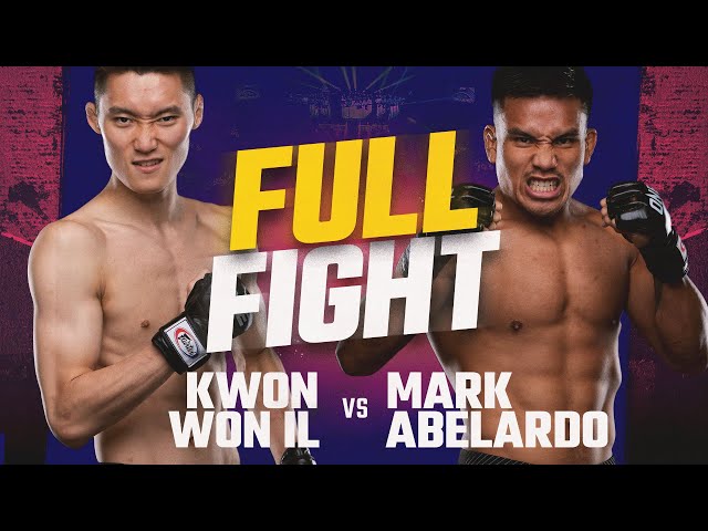 ONE 170: FREE FULL FIGHT: Kwon Won Il takes Mark Abelardo to school with vicious knockout finish ...