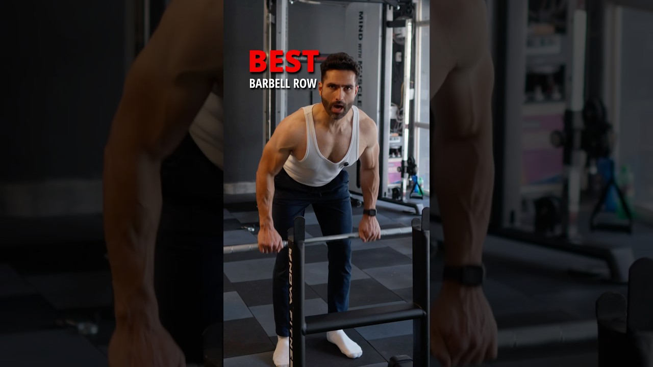 🔥 Best Barbell Row Tutorial ! #backworkout