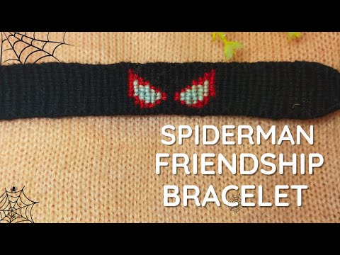 Alpha Spiderman Bracelet Tutorial - Alpha Friendship Bracelet Tutorial