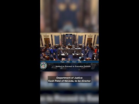 Trump's FBI pick Kash Patel clears first Senate hurdle in procedural vote