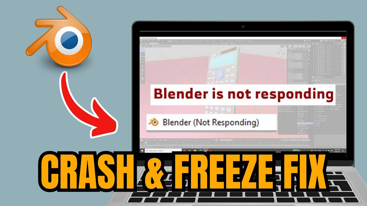 How To Fix Blender Not Responding - (STEP-BY-STEP)