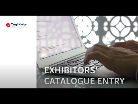 Customer Portal - Exhibitor's catalogue entry