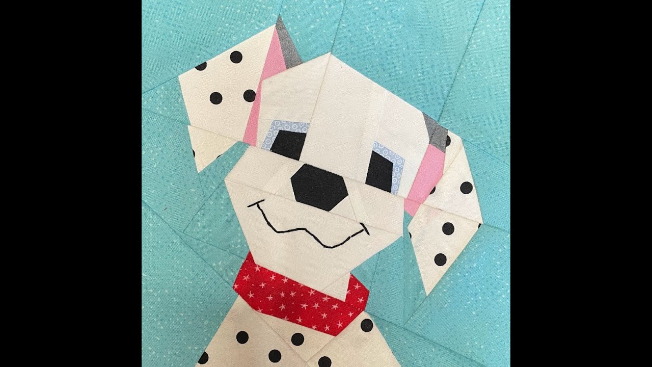 DOG LOVER QUILT PAPER PIECED PATTERN BEST available at madebymarney etsy com