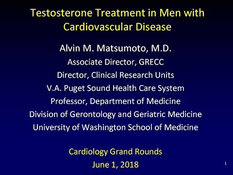 Testosterone Treatment in Men with Cardiovascular Disease June 1 2018