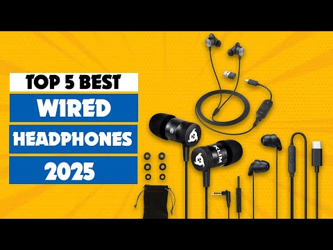 Top 5 Best Wired Headphones 2025 | Best Rated Wireless Headphones
