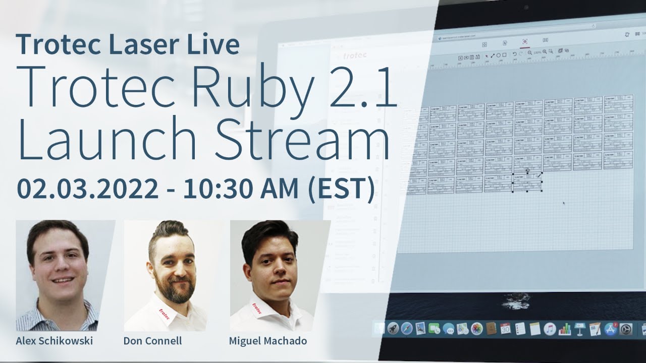 Ruby Update v 2.1 - Trotec Laser Live!