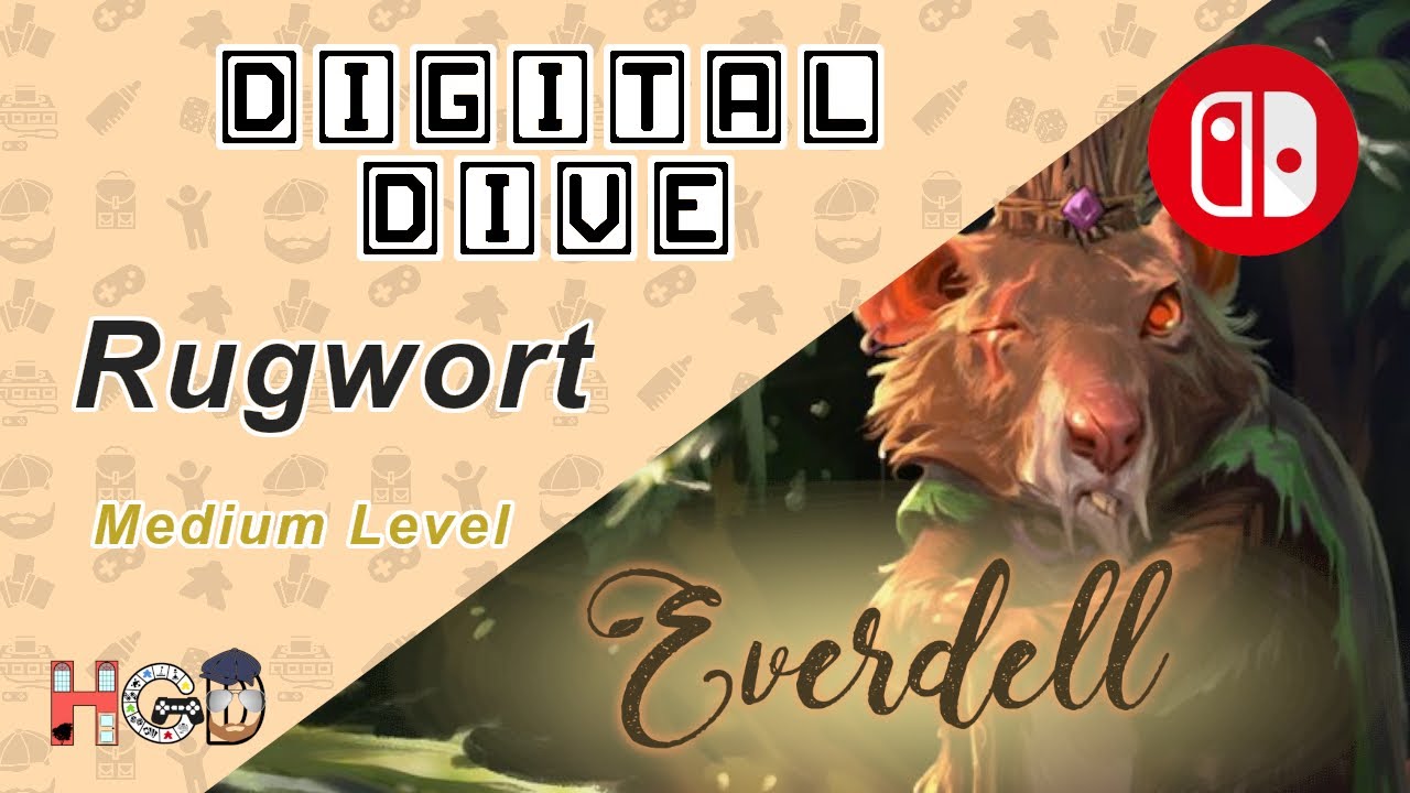 Everdell – Rugwort's Trail – Medium difficulty - Digital Dive on Switch