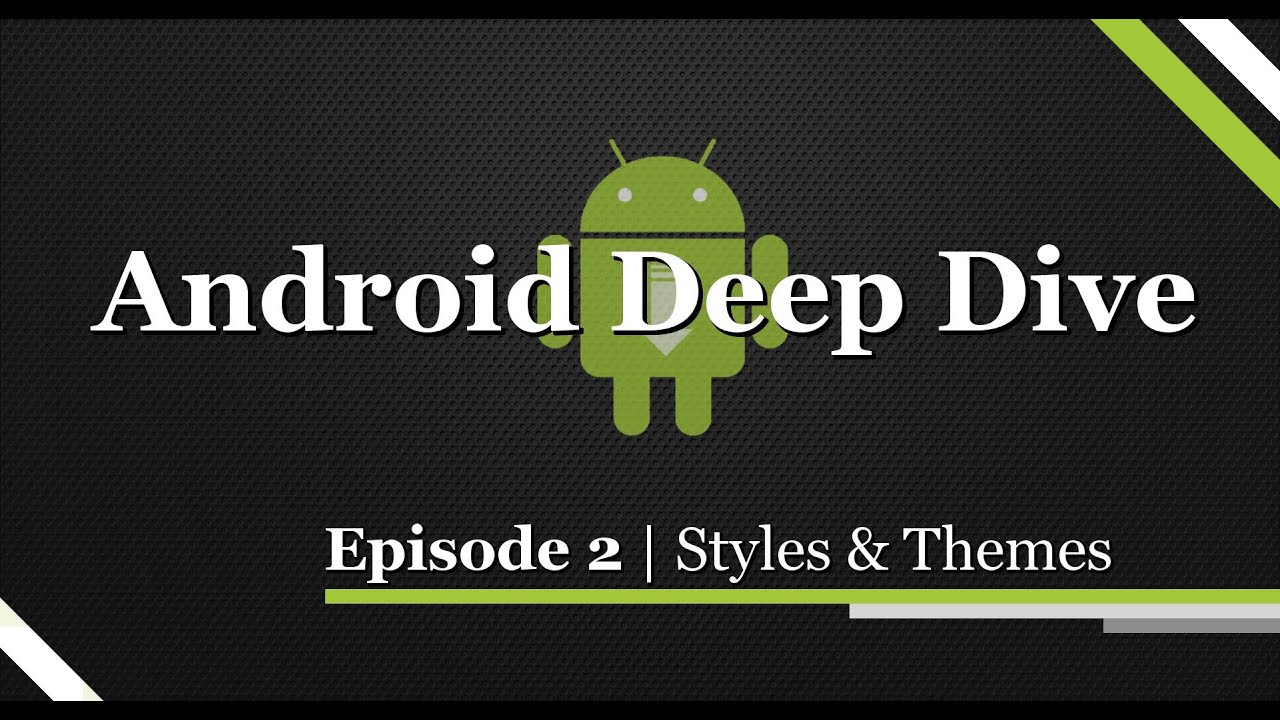 Android Development: Explaining Styles and Themes