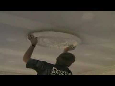 How to install a CEILING ROSE OR ROSETTE PART TWO