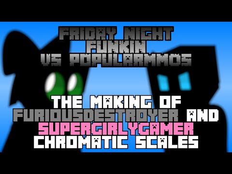 The Making of PopularMMOs FNF chromatic scale prototypes