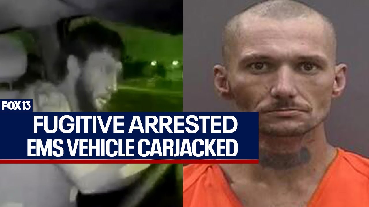 Accused carjacker arrested days after crashing stolen EMS vehicle