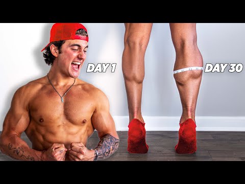 This Bodybuilder Trained Calves for 30 Days to See if They'd Grow