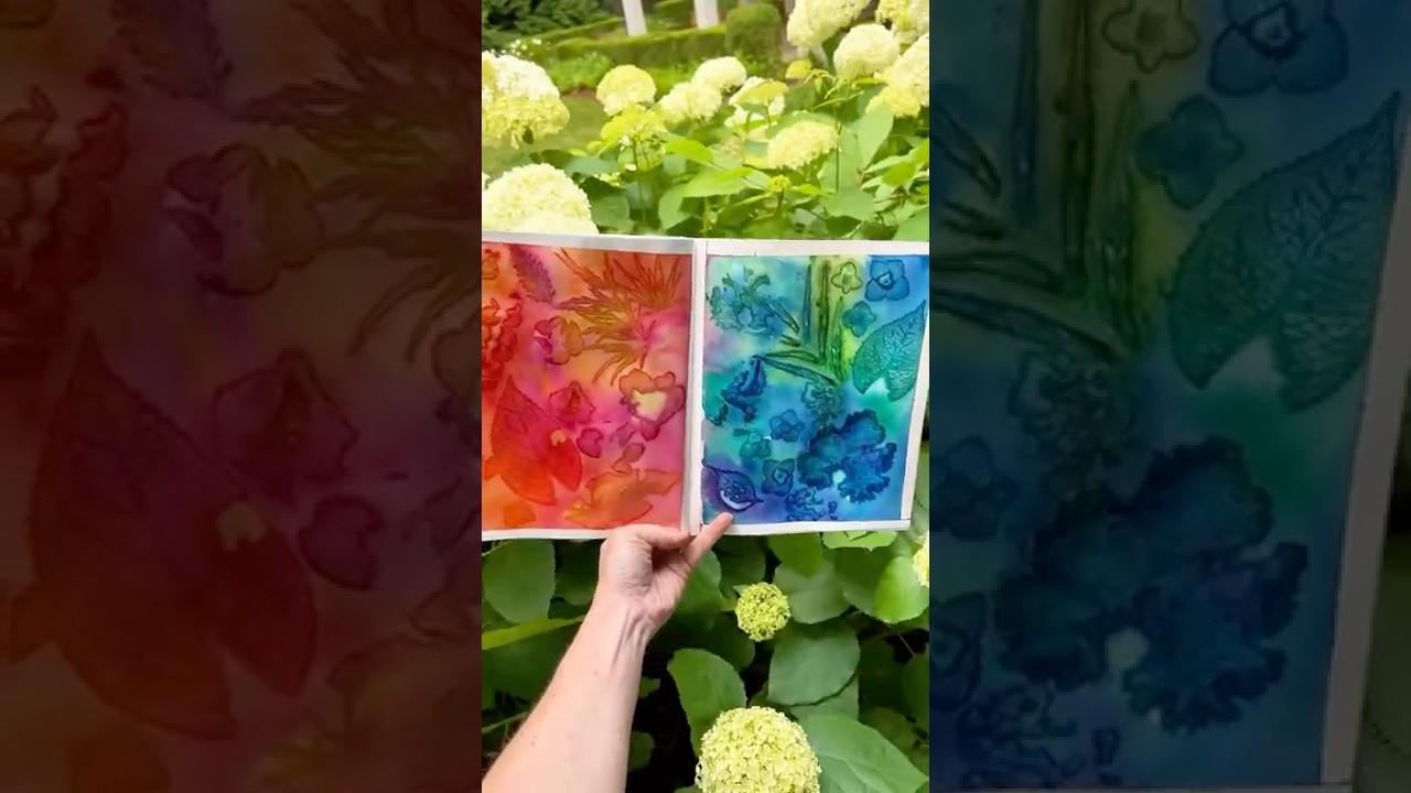 Practice Book Tutorial - Nature painting!