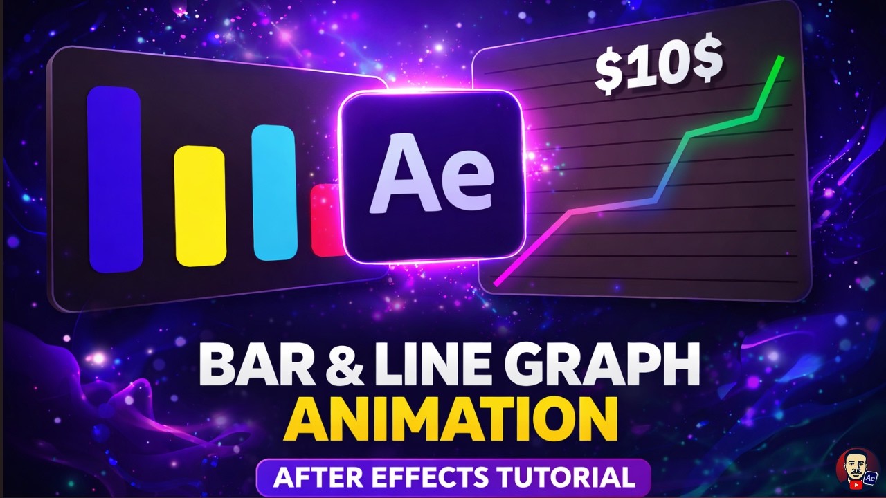 Infographics Beginners Tutorial in After Effects - After Effects Tutorial| Step-by-Step Tutorial