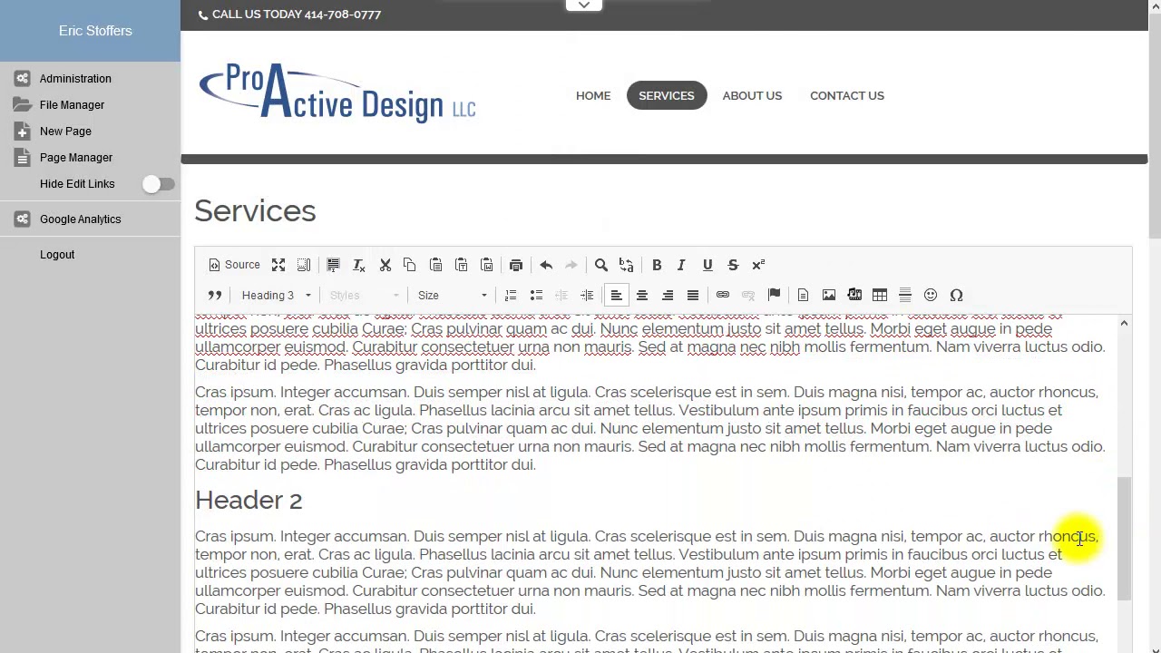 CMS Tutorial - Anchor Links