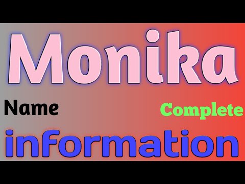 Monika Name Meaning | Monika Name Full Details | Monika Naam Ki Rashi | The Secret of Name