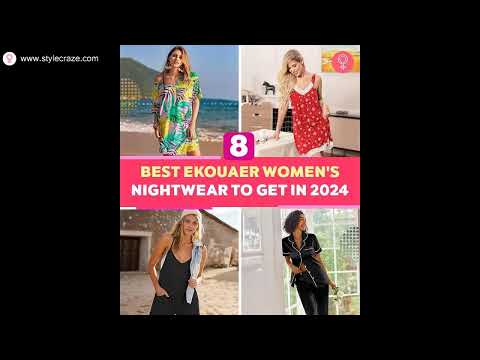 Cozy Ekouaer Sleepwear Review | Pajamas & Robes