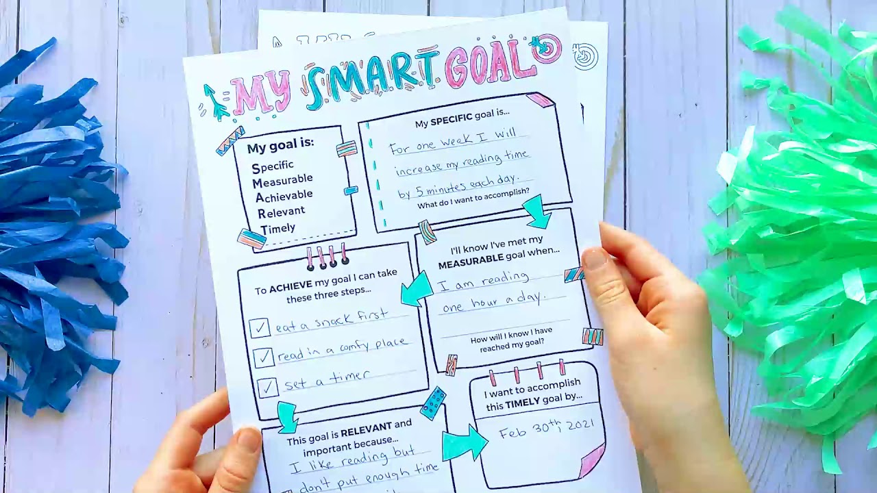 My SMART Goal Printable