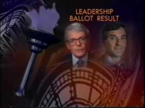 Channel 4 News July 4, 1995 Conservative Leadership Election