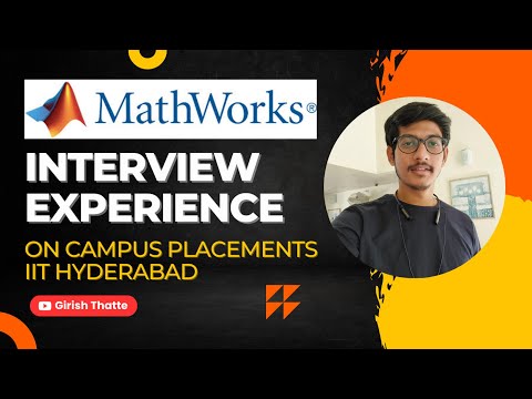 Mathworks | EDG & Software Engineer | 29+ LPA Offer Declined | Interview Experience | On campus