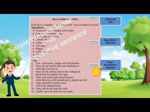 Pelajaran Bahasa Inggris tentang Procedure Text