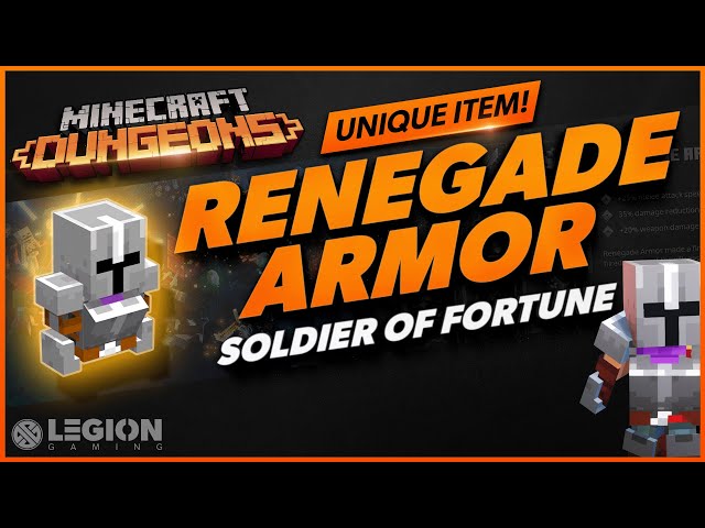 5 best armor types in Minecraft Dungeons