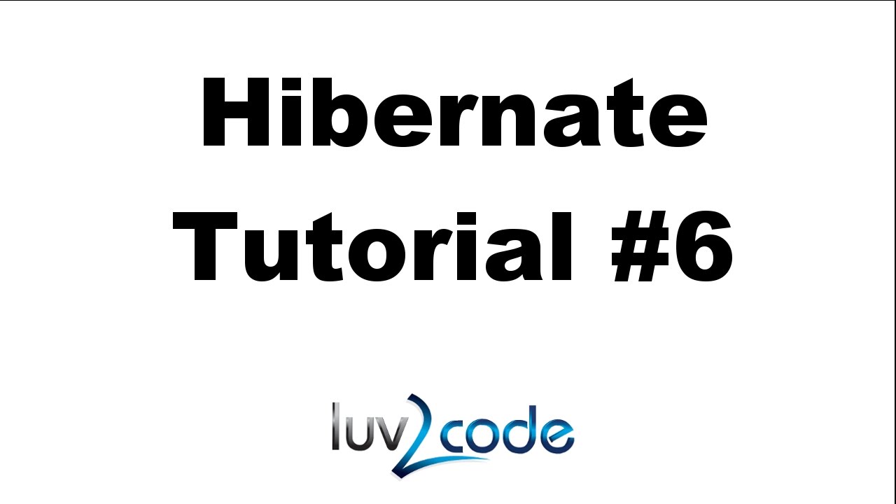 Hibernate Tutorial #6 - Setup Sample Data