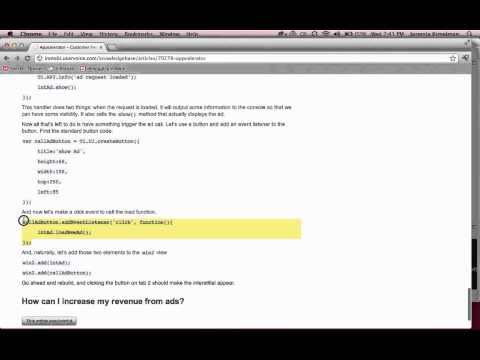 Using the InMobi Titanium modules for a interstitial ads