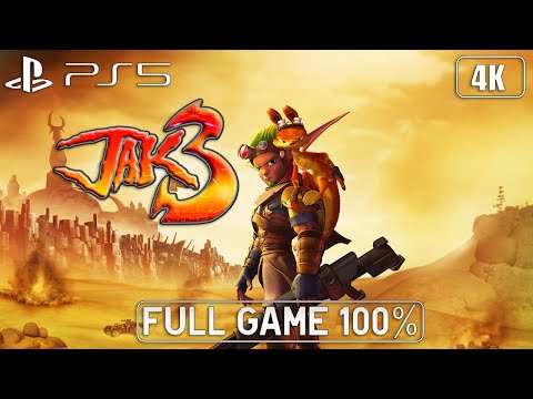 Jak 3 PS5 - Full Game 100% Longplay Walkthrough 4K 60FPS