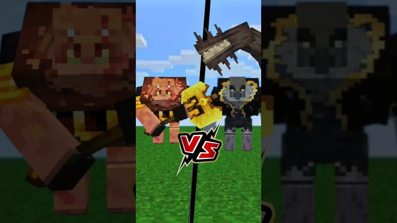 Minecraft mob Vs mob #minecraft #vs #shorts