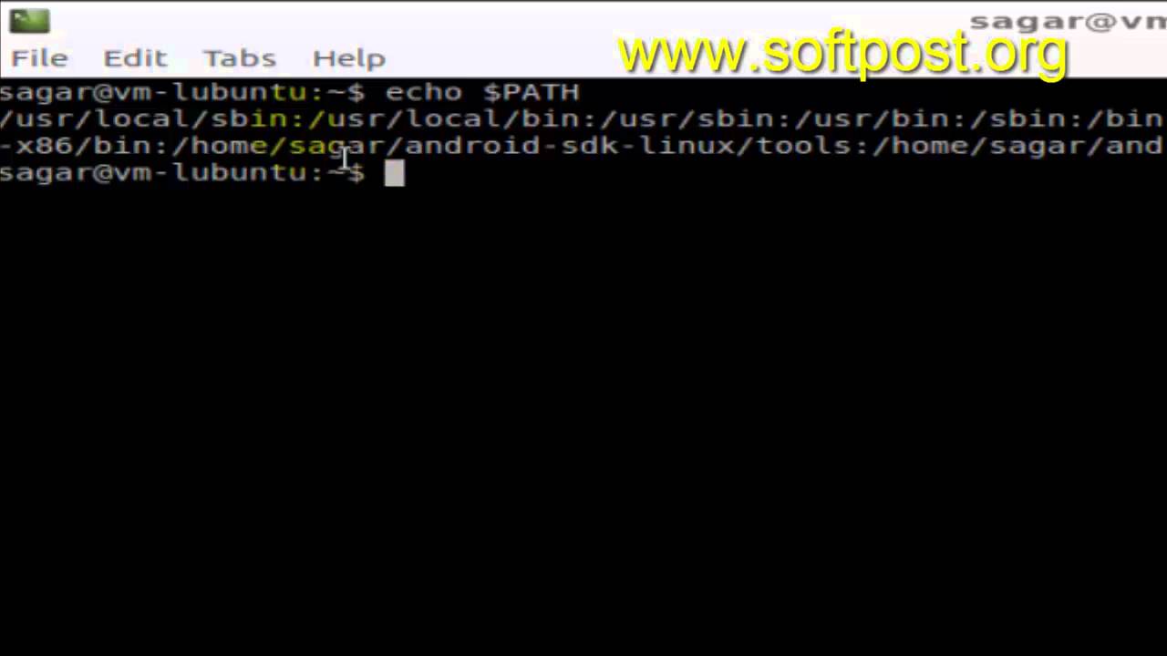 How to view PATH variable value in Fedora