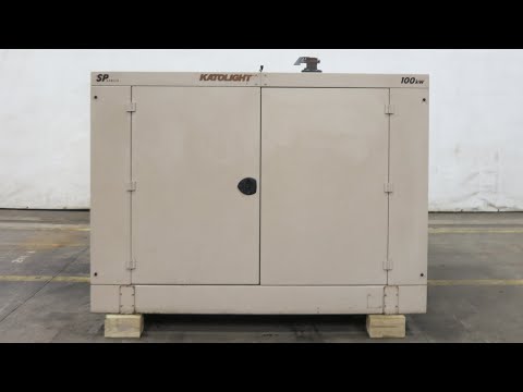 Katolight N100FPG4 100 kW natural gas / propane generator GM 8.1L eng, 367 Hrs Yr 2004 - CSDG # 3939