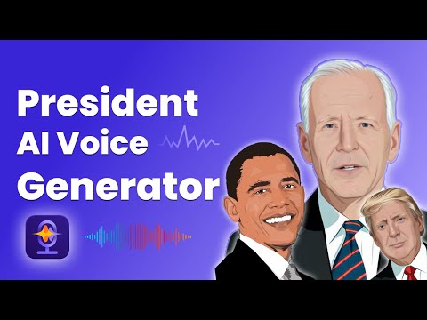 President AI Voice Generator - How to change your Voice sound like Presidents